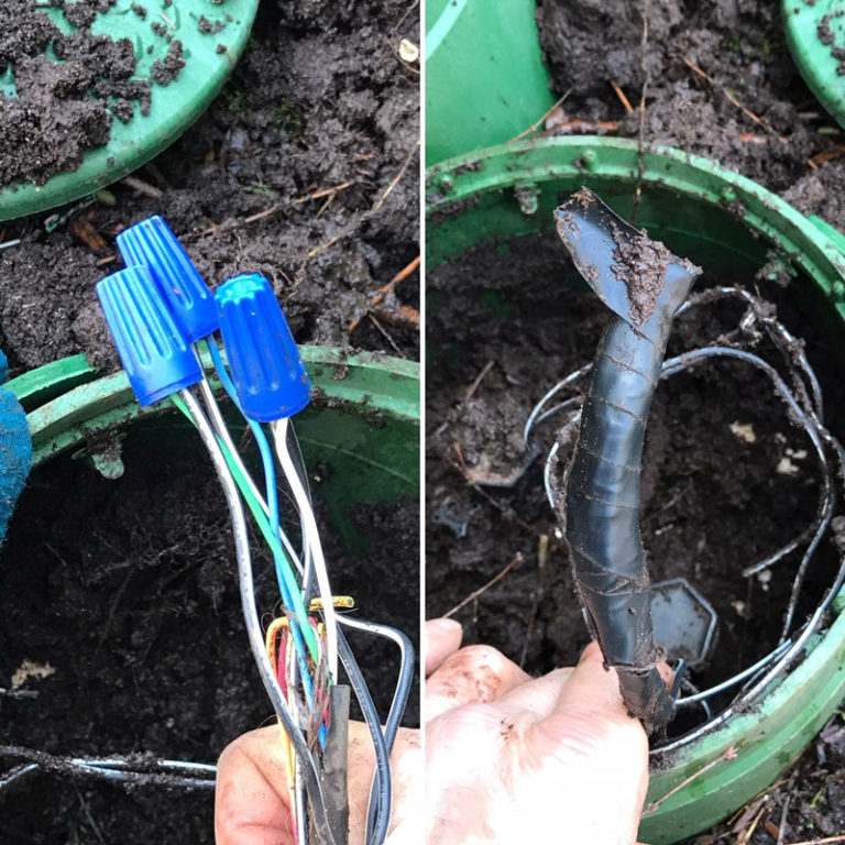 Why Electrical Tape is a BAD Idea for Irrigation Wiring - Irrigation ...